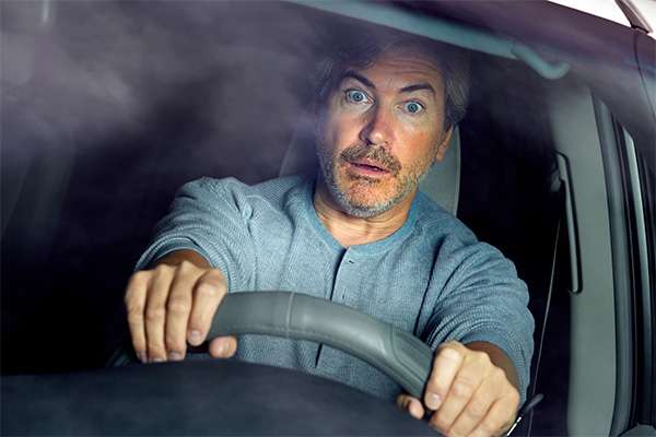 Too nervous when driving